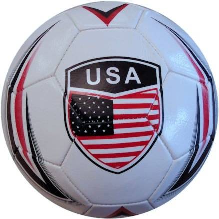 Size 5 USA RED Soccer Ball w/ Emblem