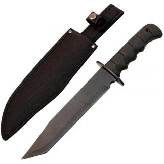 13.5" Heavy Duty Blade Hunting Knife Carbon Steel New
